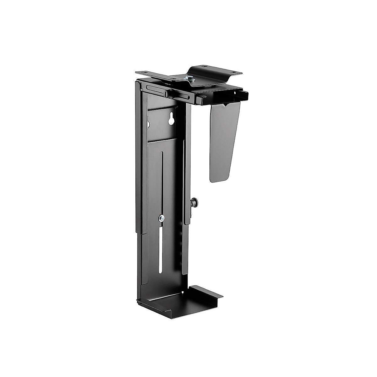 Monoprice PC Tower Holder - Adjustable Under Desk Mount, Designed for Use with Sit-Stand Desks - Workstream Collection
