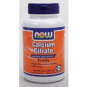 Now Foods Calcium Citrate, 8 OZ