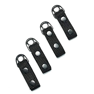 MELOTOUGH Tactical Harness Tactical Suspenders 1.5 inch Police Suspenders for Duty Belt (Black)