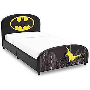 Delta Children Upholstered Twin Bed, DC Comics Batman