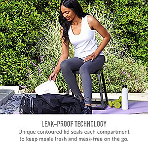 Bentgo® Fresh 3-Pack Meal Prep Lunch Box Set - Reusable 3-Compartment Containers for meal Prepping, Healthy Eating On-the-Go, and Balanced Portion-Control - BPA-Free, Microwave & Dishwasher Safe