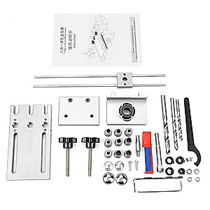 TYTOGE Woodworking Self Cente Dowelling Jig Drill Guide Locator Kit Dowellg Self