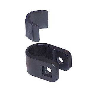 Drive Medical Universal Clamp-On Cup Holder For Walker, Rollator, & Wheelchair, 3 x 3 Inch, Black