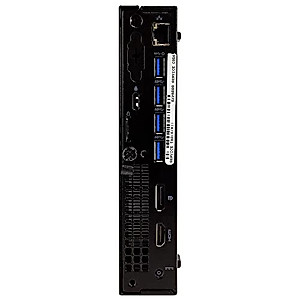 Dell Optiplex 7040 Micro Desktop Computer PC, Intel Quad Core i5, 16GB RAM, 512 GB SSD, Windows 10 Pro, New Periphio Webcam, Periphio Wireless Keyboard & Mouse (Renewed)
