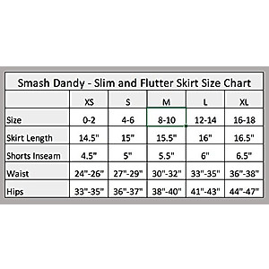 Black & White Polka Dot Flutter Style Golf/Tennis Skort/Skirt (Small)