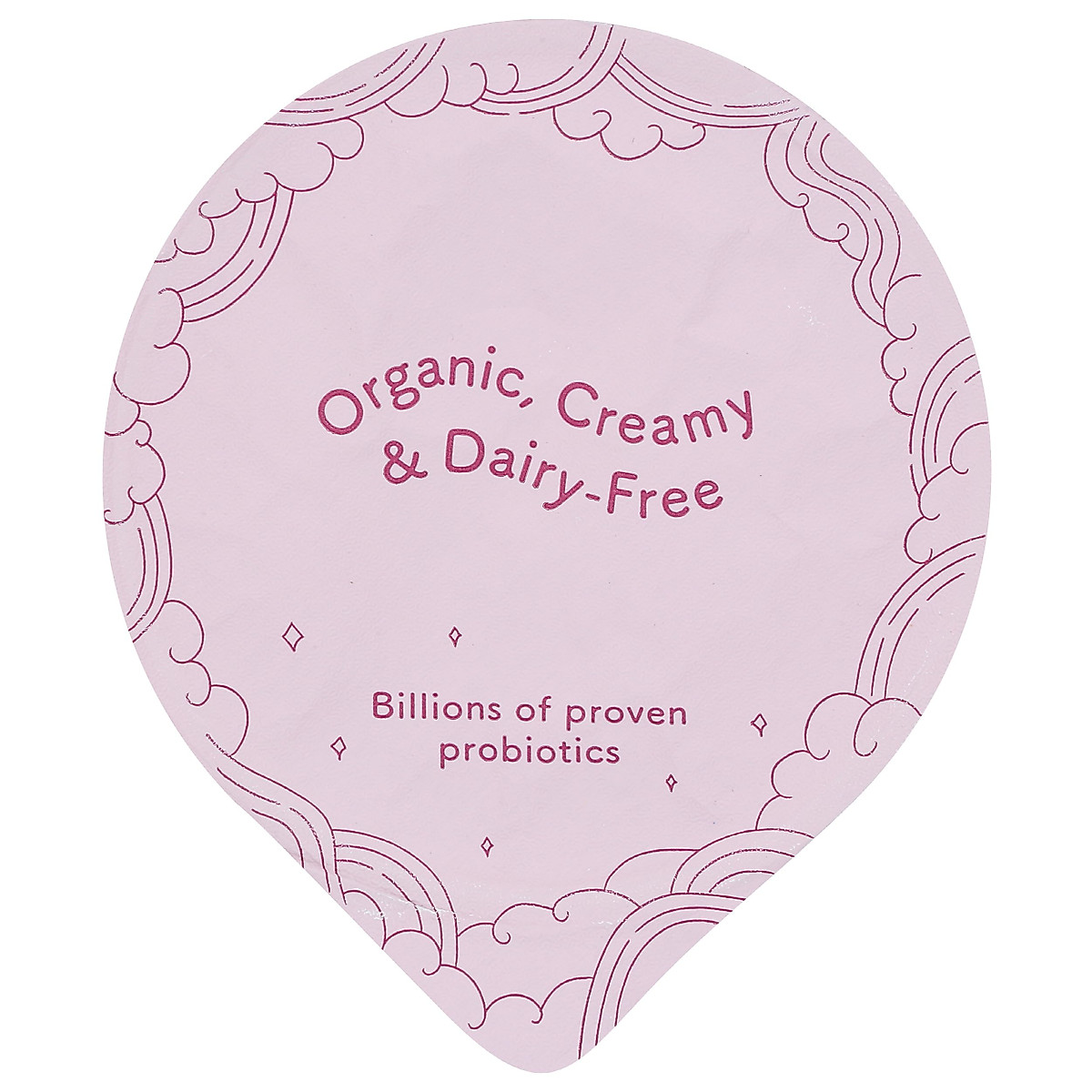 Cocojune Organic Strawberry & Rhubarb, Pink, 4 Ounce (Pack of 1)