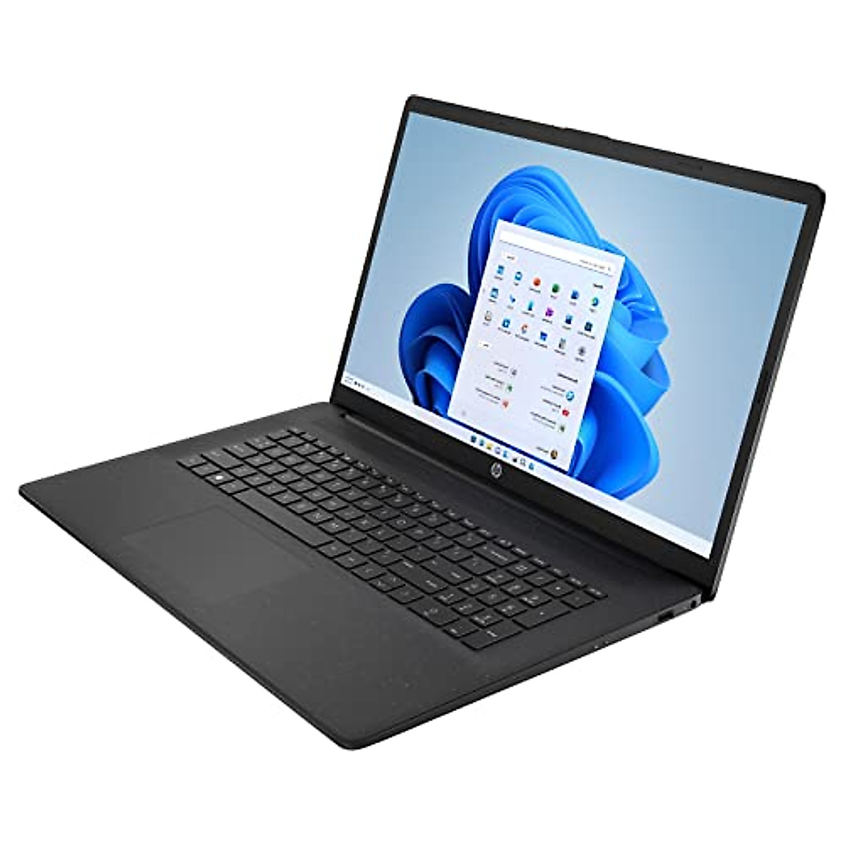 HP 17t-cn000 17.3" 60Hz HD+ Home & Business Laptop (Intel i7-1165G7 4-Core, 64GB RAM, 1TB PCIe SSD + 1TB HDD, Intel Iris Xe, WiFi 6, Bluetooth 5.0, Webcam, HDMI, Win 11 Home) with Hub