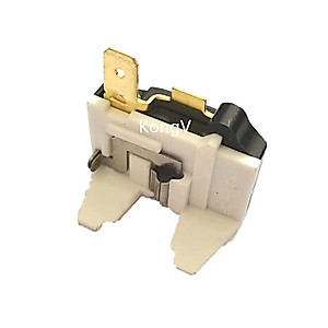 Compressor 4.7 Ohm 3-Pin PTC Starter/Start Relay and Overload Kit Compatible with Mini Fridges, Compact Refrigerators, Beverage & Wine/Beer Coolers, Deep Freezers, Beer/Wine Refrigerators
