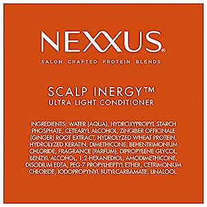 Nexxus Scalp Inergy Ultra-Light Conditioner For Volume, Lightweight Clarifying 8.5 Oz