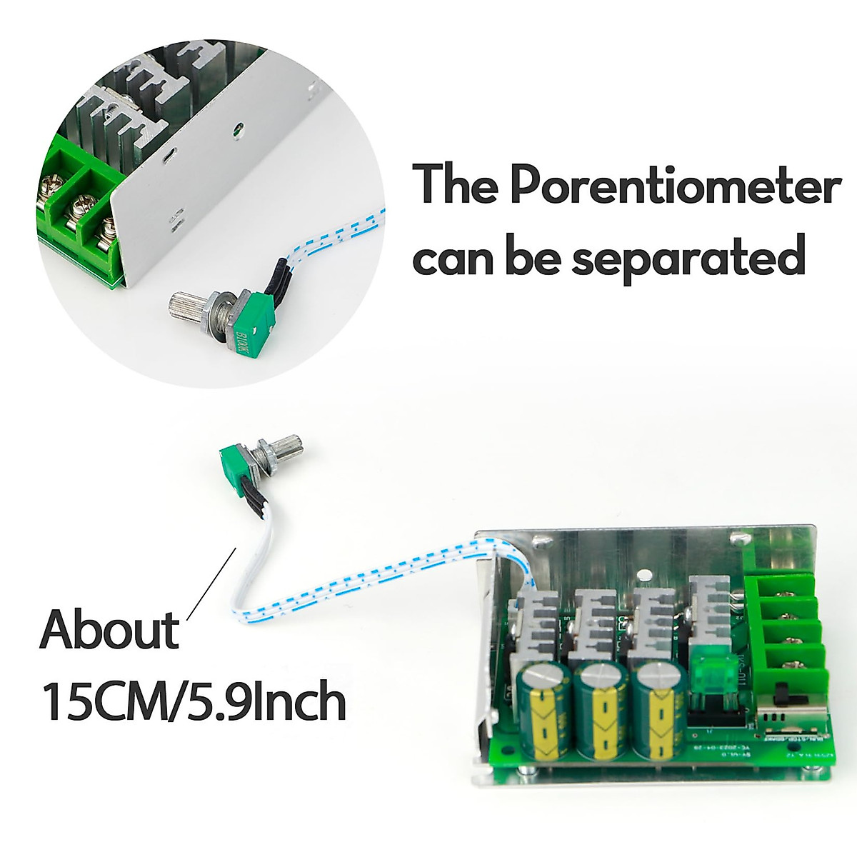 RioRand 7-70V PWM DC Motor Speed Controller Switch 30A
