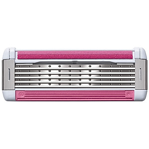 BIC Click 5 Soleil Women's Razor Refills with 5 Flexible Blades and Recyclable Box, Pink, 8 Count