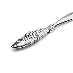 Nantucket Seafood Aluminum Fish Scaler, 8.5 x 1.25 x 0.25 inches