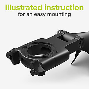 VELMIA Bike Fender Set [24-29 inch] - Universal Bike mud Guard, Mountain Bike Fender Against Splashing Water & Dirt I Bicycle fenders, Bike fenders