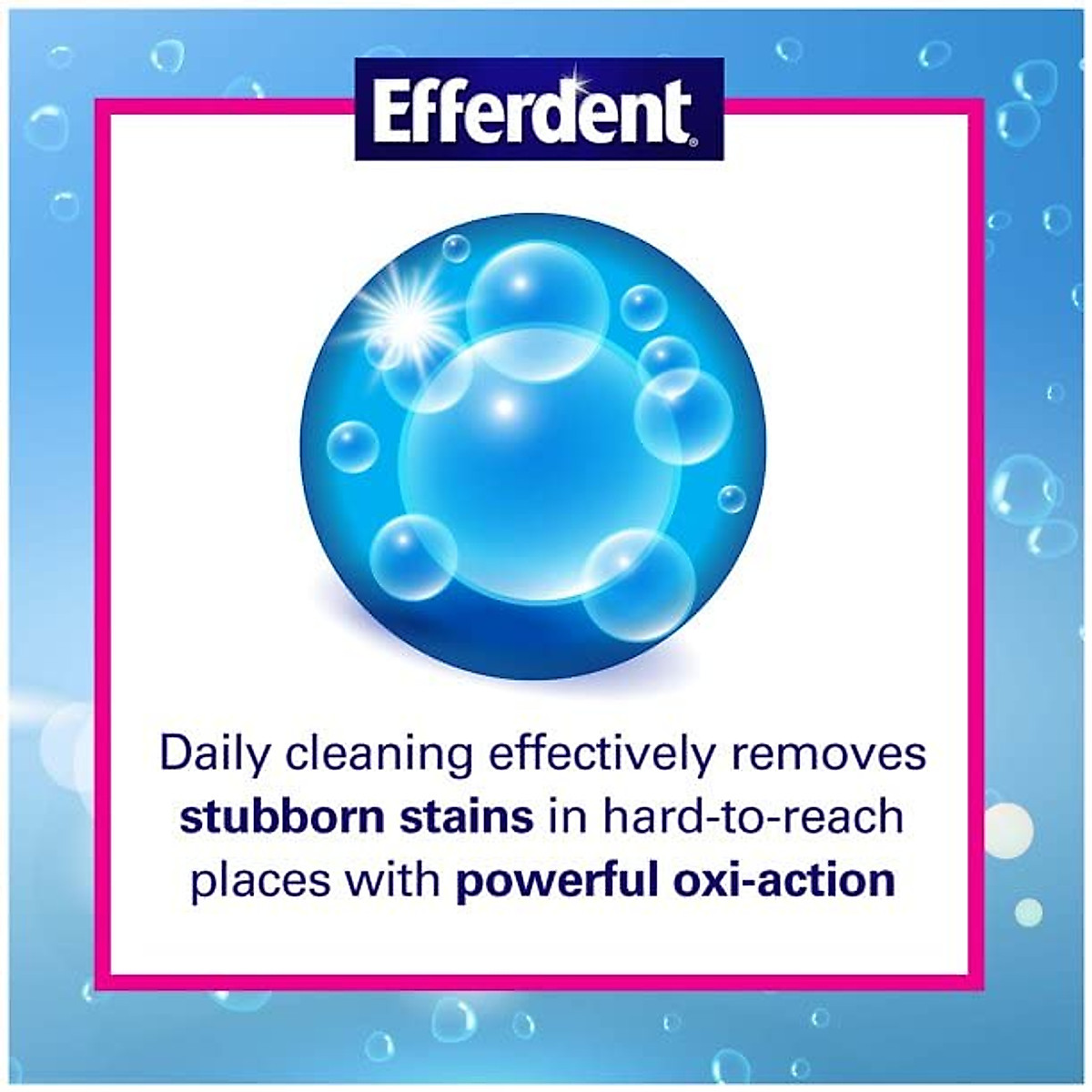 Efferdent Denture Cleaner, 90 ct
