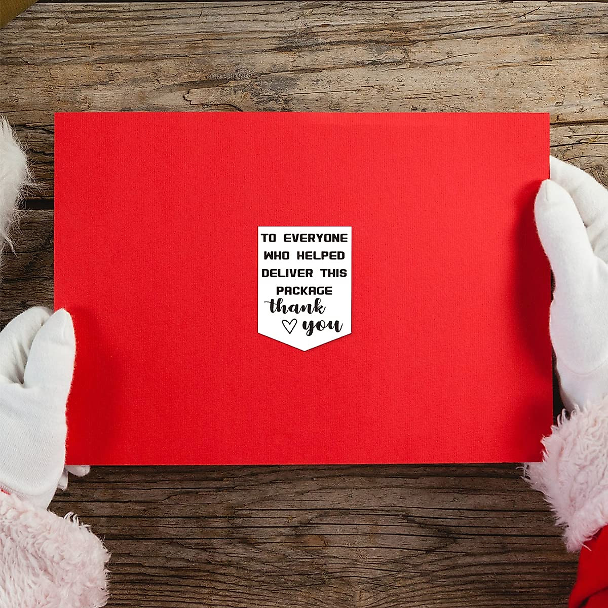 1.5 Inch to Everyone Who Helped Deliver This Package Thank You Sticker,Mail Carrier Sticker,Happy Mail for The Postman,Thank You Sticker,Packaging Sticker,Mail Envelopes Packaging Stickers, 500 PCS