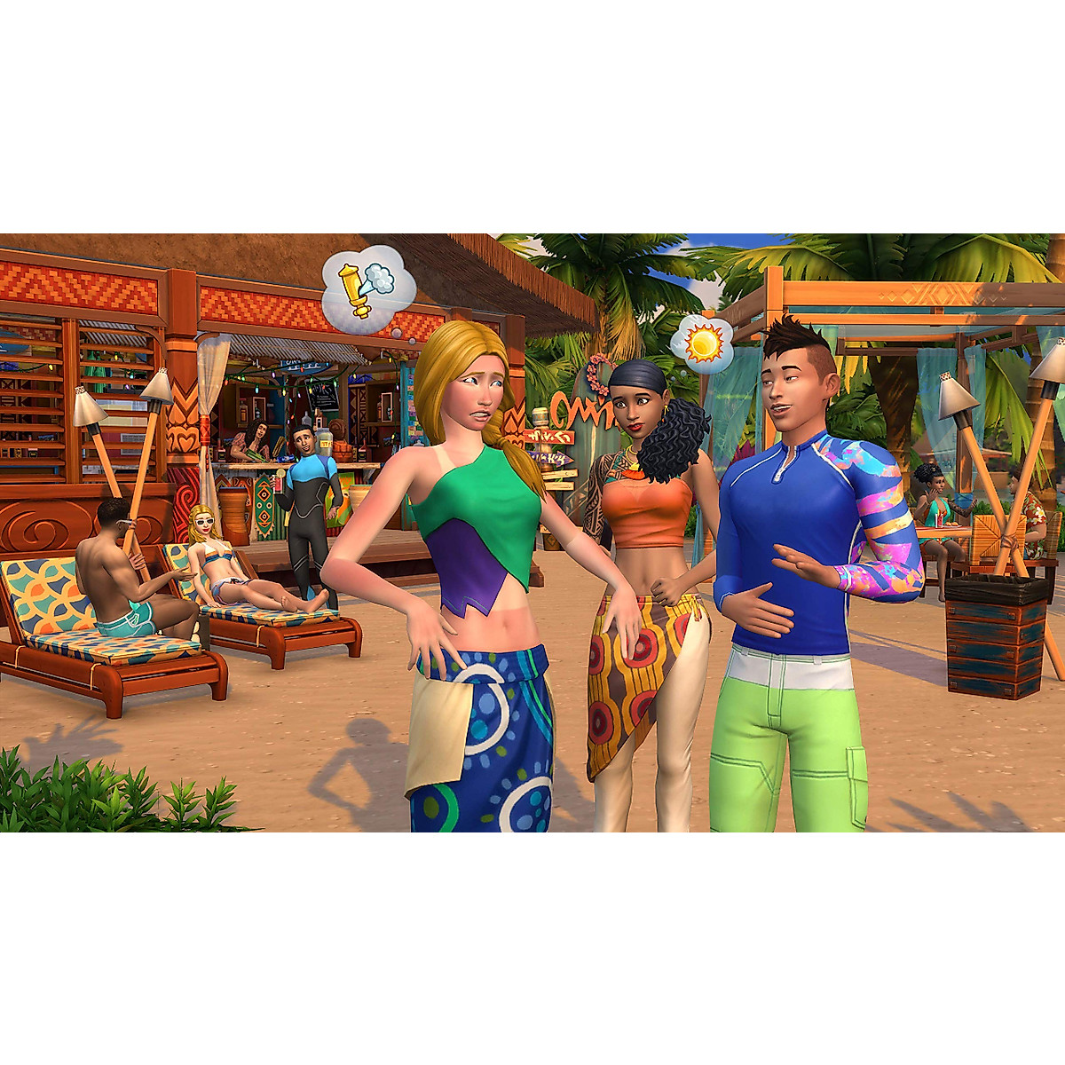 The Sims 4 Plus Island Living Bundle - Xbox One (Renewed)