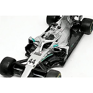 Bburago Mercedes AMG Petronas F1 W07 Hybrid Lewis Hamilton #44 Diecast Car 1:43