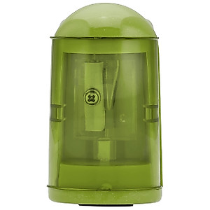 X-ACTO 2012685 Buzz Battery Pencil Sharpener, Assorted Colors, Safety Shut-off When Receptacle is Removed, Steel Razor Cutter, Color May Vary