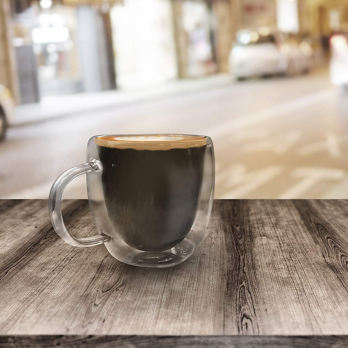 Premium Espresso Cups – Set of 2 Double-Wall Insulated 5oz Espresso Glasses, Savour the Flavor and Aroma of your Favorite Espresso in Stylish Espresso Cups