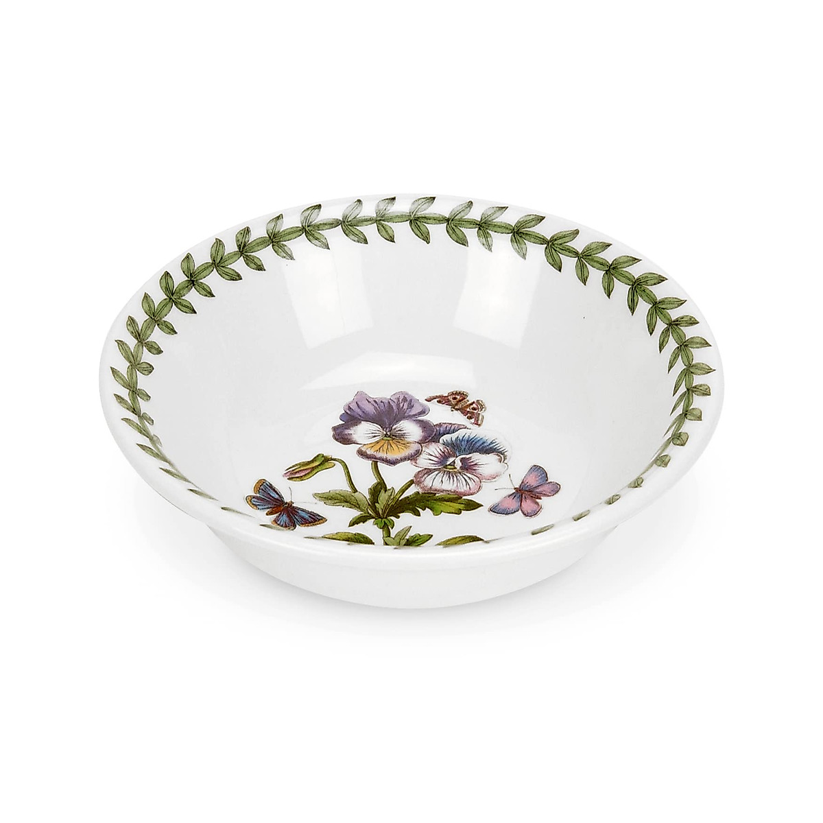 Portmeirion Botanic Garden Mini Bowl | Set of 6 Bowls with Assorted Motifs | 5 Inch | Made from Fine Earthenware | Microwave and Dishwasher Safe | Made in England