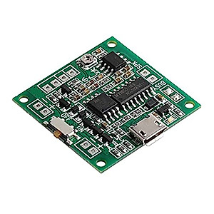 Stemedu 8MB Sound Recordable Module Button Control Programmable Voice Chip, MP3 Music Player Kit, USB Downloadable Musical Board for DIY Audio Stuffed Animal Toys Greeting Card Music Box