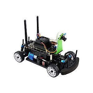 Waveshare JetRacer Pro AI Kit, High Speed AI Racing Robot Powered by Jetson Nano, Include Waveshare Jetson Nano Dev Kit 4GB (NOT Support Nano 2GB)