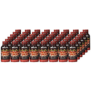 Kirkland Signature Extra Strength Energy Shot Berry, Pomeganate and Grape, 2 oz, 48 Count