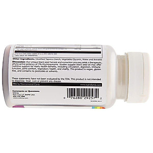 Solaray Vital Extracts, Black Seed, Cold Pressed, 60 Vegan Softgels