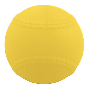 Champion Sports 12" Safety Pitching Machine Softballs - PU Sponge Construction - Hand-Eye Coordination, Hitting and Fielding Practice - Indoor/Outdoor Use - Pack of 12