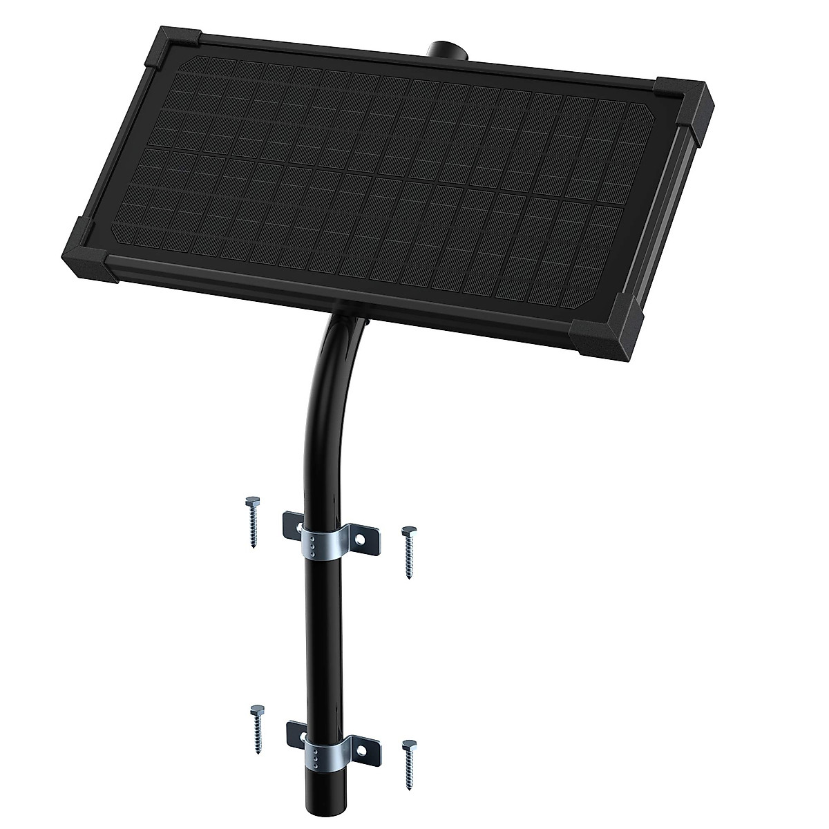SolarEnz Solar Panel Tubular Mounting Brackets Solar Panel Mounting Pole Support Solar Panels from 5W to 40W
