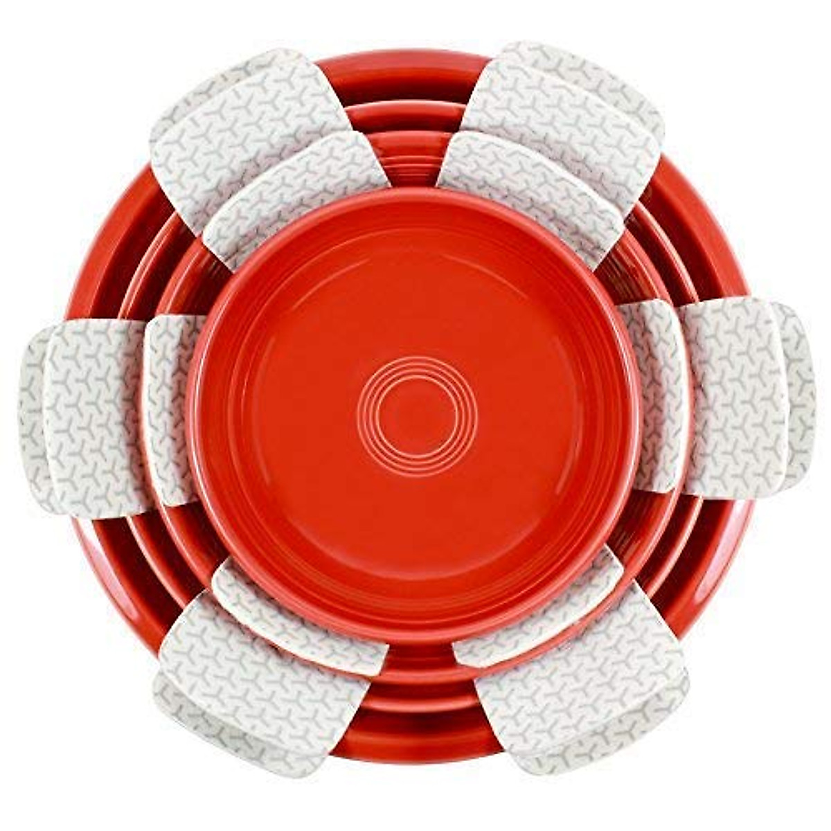 Pan and Pot Protectors - Set of 6-16" long - Cookware Protector Set/Pots and Pans Dividers/Pans Separator Anti-Slip to Avoid Scratching or Marring When Stacking