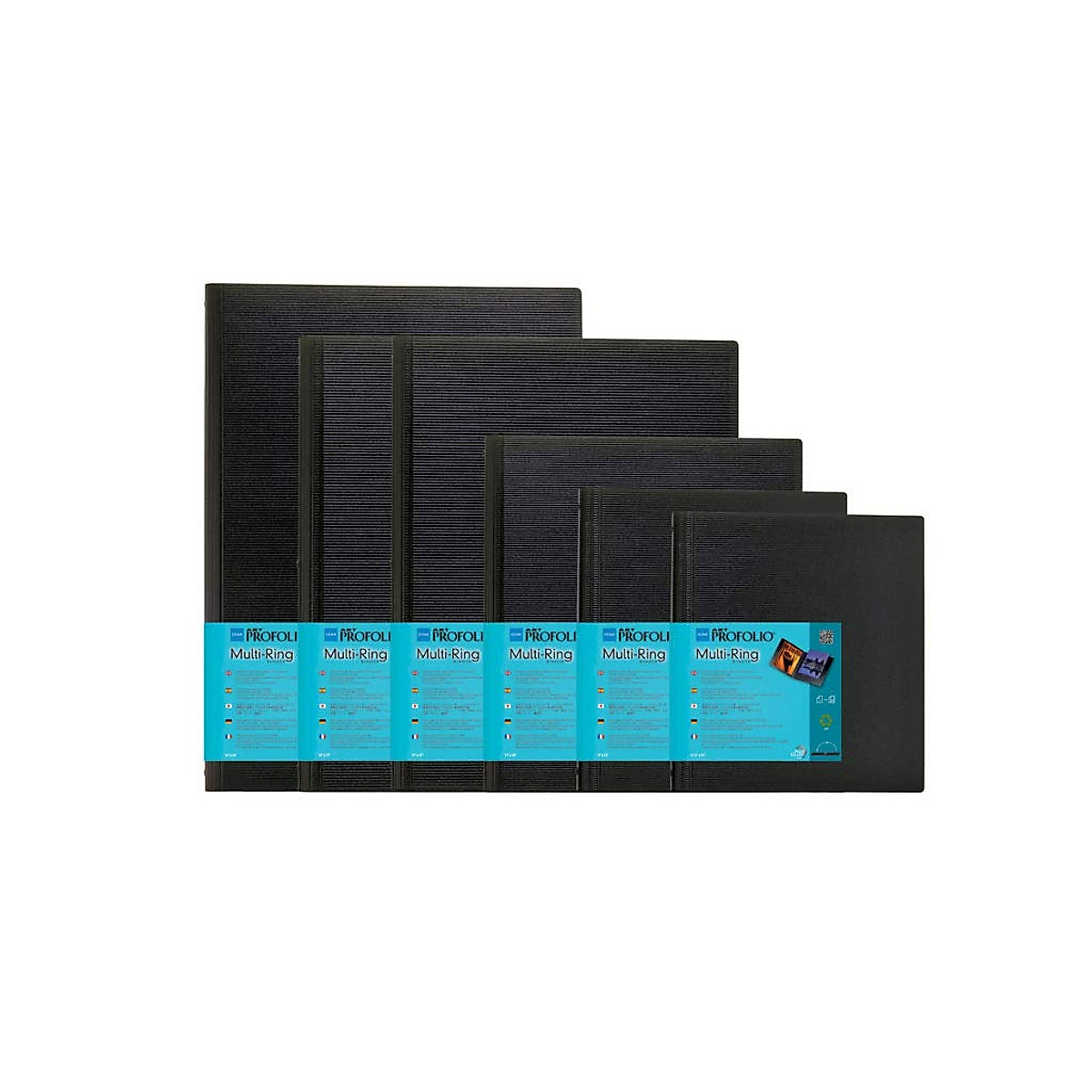 ProFolio by Itoya, ProFolio Multi-Ring Refillable Binder - Landscape, 14 x 11 Inches