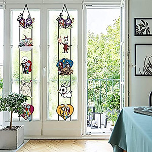 Nightmare Designed Door Hanging Banner Porch Sign Banners Welcome Hanging Nightmare Birthday Party Decorations
