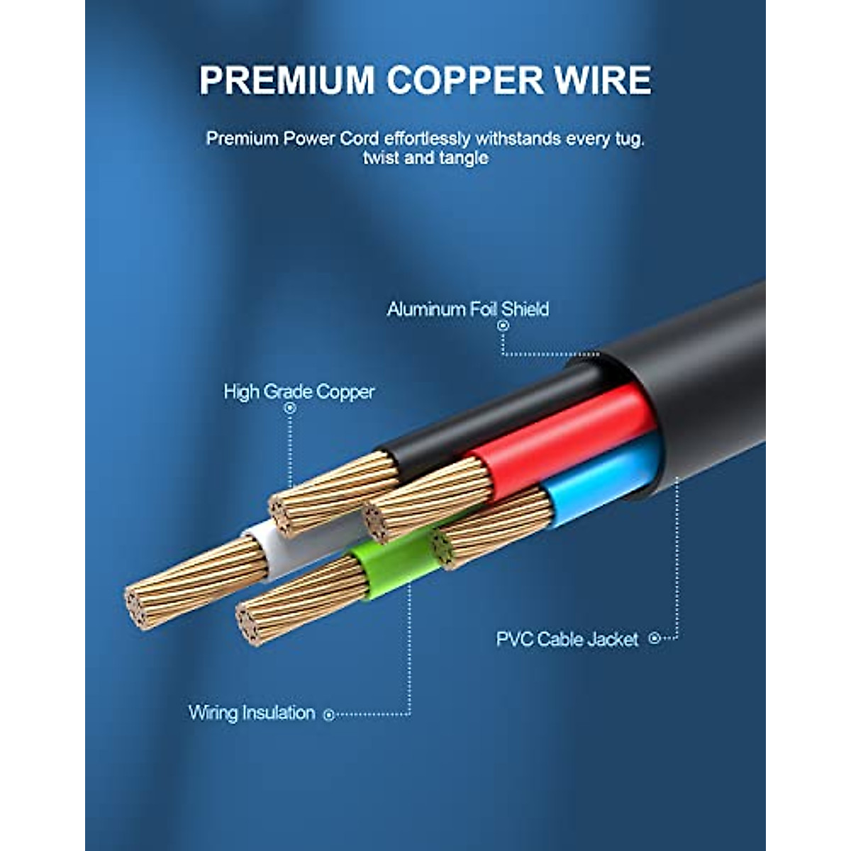 Nicpower Charger Cable Fit for JBL-Charge 5, JBL Clip 4, JBL Flip 6, JBL Pulse 5, JBL GO 3,JBL Tuner 2 Wireless Earphones Bluetooth Speakers Power Supply Charging Cord