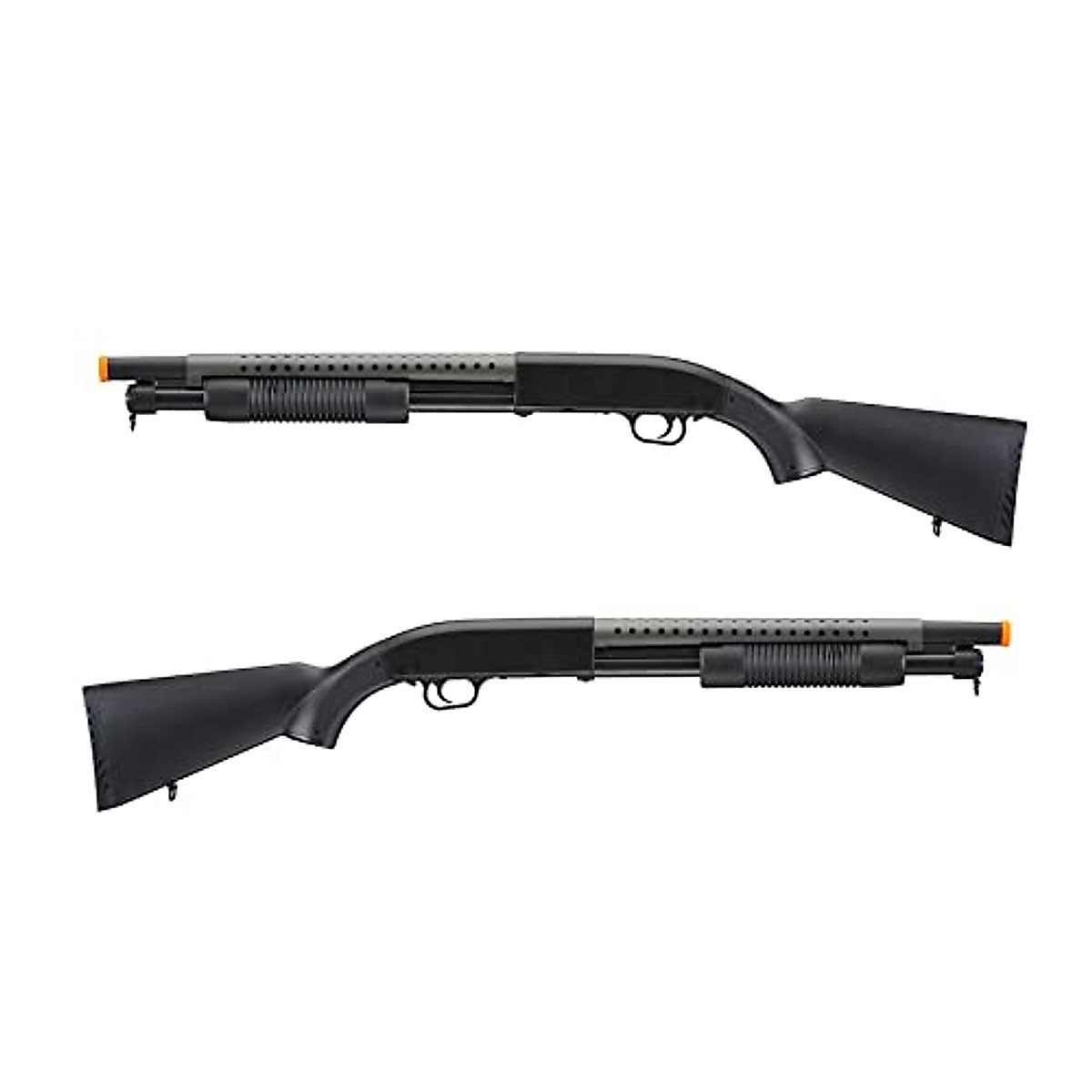 Airsoft Shotgun with Full Metal Barrel Single Shot Pump Action 300 FPS (Airsoft Gun)