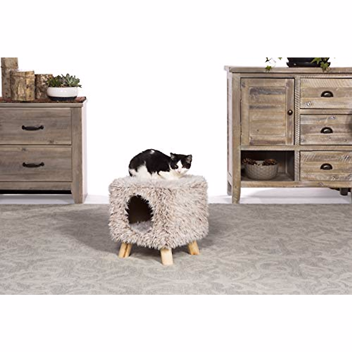 Prevue Pet Products Kitty Power Paws Cozy Cube Furniture