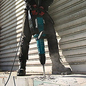 Makita HM1214C 27 lb. AVT® Demolition Hammer, accepts SDS-MAX bits , Teal