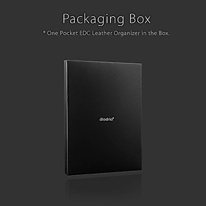 EDC Leather Pocket Organizer, Pocket Slip, Pocket Knife Pouch, EDC Carrier, with Pen Loop, Everyday Carry Organizers, Full Grain Leather. Chestnut.