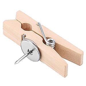 Mini Natural Wooden Clothespins, Clothes Pins Wood for Hanging Clothes Photo Paper Peg Pin Craft Clips Wooden Clothespins for Crafts and Hanging Clothes