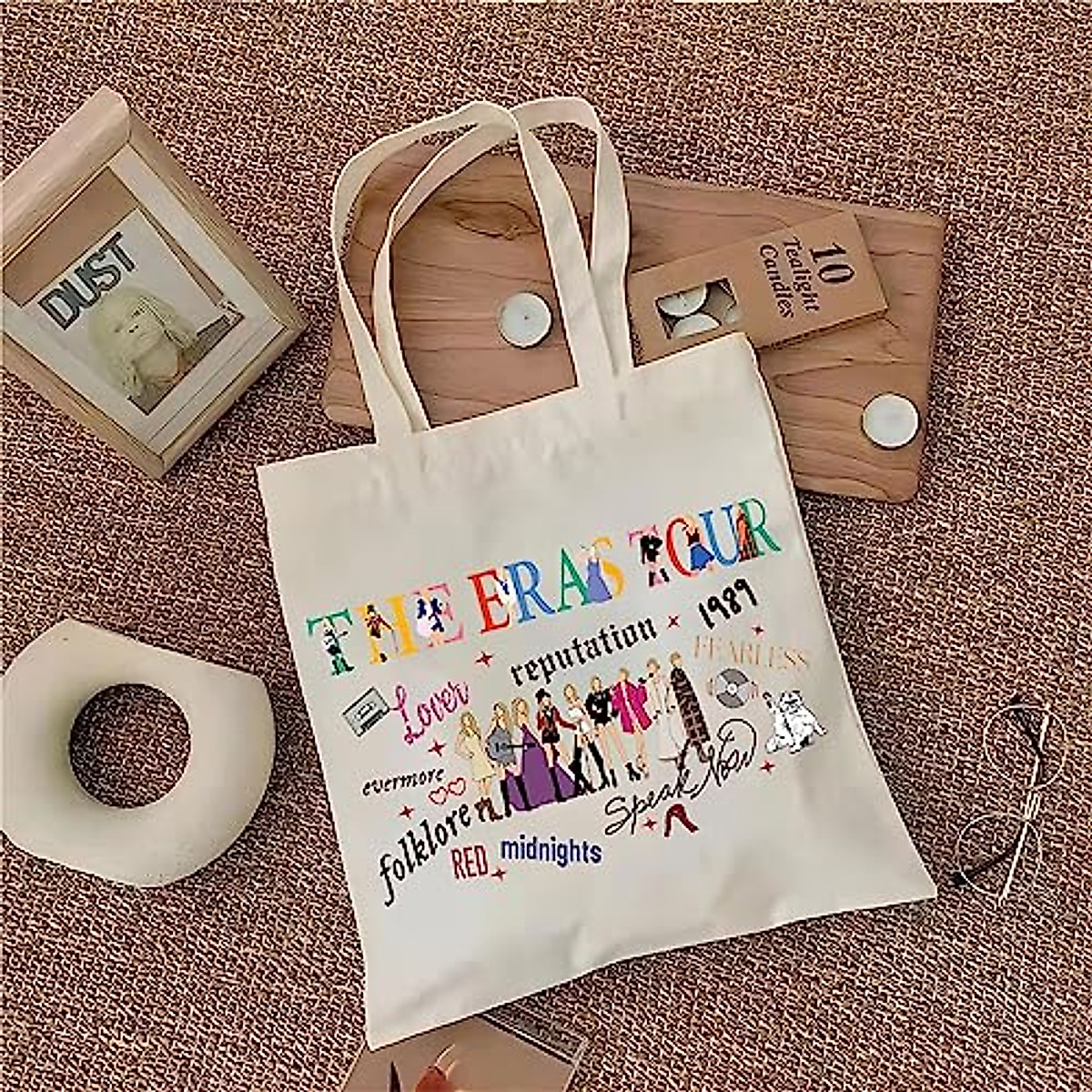TOBGBE Gifts For Singer Music Lyric Inspired Tote Bag Album Name Tote Bag Singer's Merchandise Singer Fan Gifts (TER Tote)