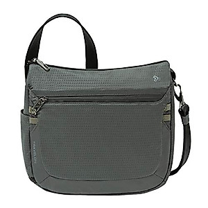 Travelon Anti-Theft Active Medium Crossbody, Charcoal, One Size