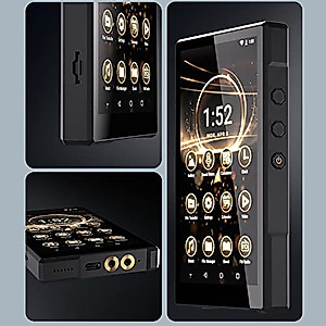 Luoran MP3 Player with Bluetooth and WiFi, Freely Application Download, Pre-Installed Spotify, Audible, HD IPS Display, Octa-core, 5000mAh Battery, 5.0'' MP4 Music Player Up to 1TB