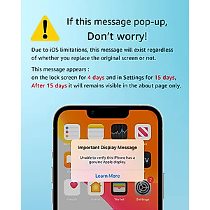 Ayake for iPhone 12 Mini Screen Replacement, 5.4-inch Full Hd LCD Display and Touch Digitizer Assembly with Repair Tool Kits Face ID Remains and True Tone Programmable