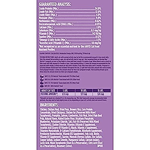 Rachael Ray Nutrish Longevity Premium Natural Dry Cat Food, Chicken with Chickpeas & Salmon Recipe, 3 Pounds