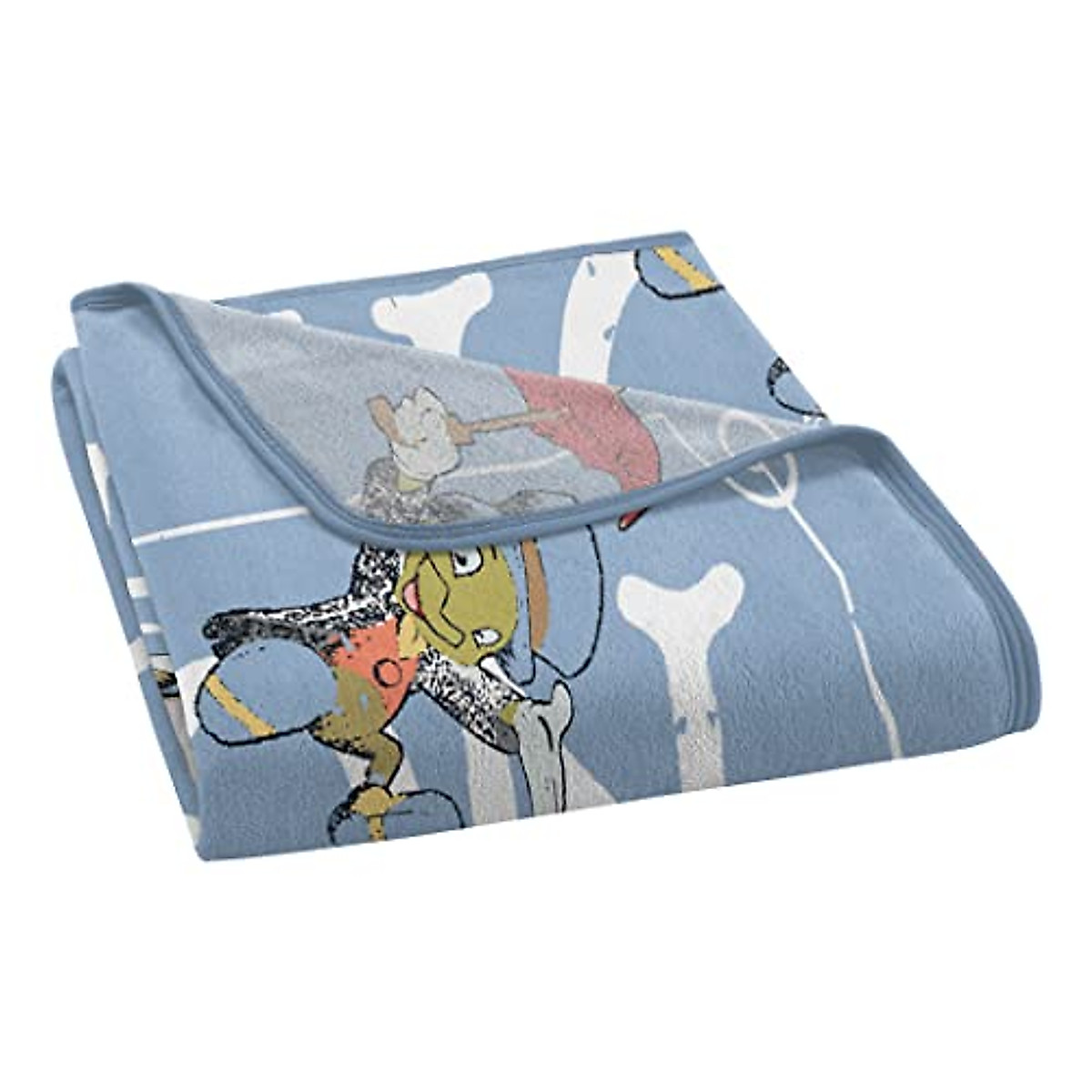 Northwest Disney's Pinocchio Micro Raschel Throw Blanket, 46" x 60", Trouble