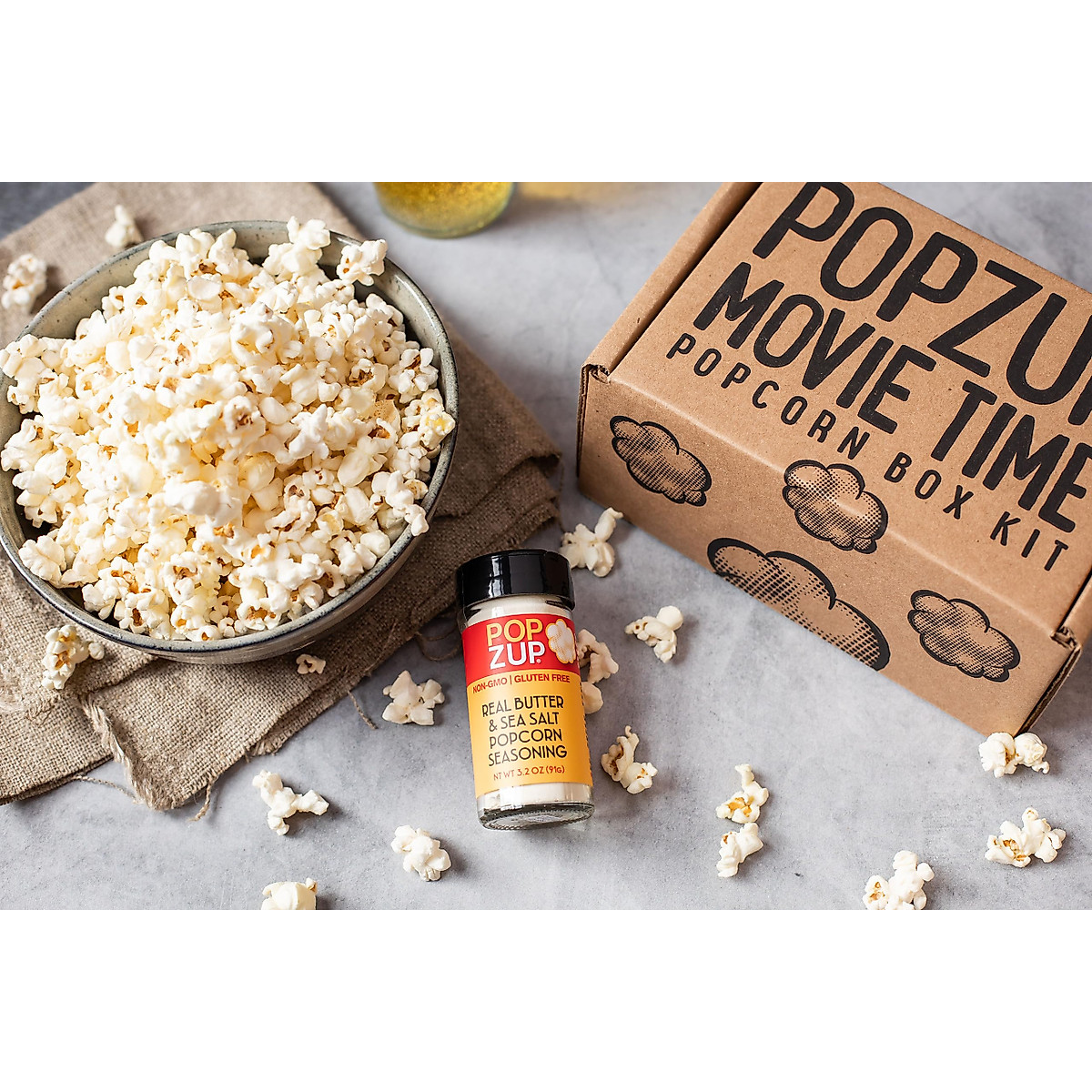 Movie Time Popcorn Kit (Microwave)
