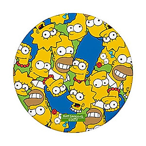 The Simpsons Homer Marge Bart Lisa Maggie Print PopSockets Swappable PopGrip