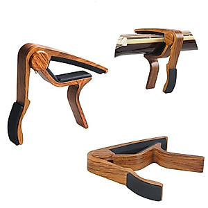 SUNYIN Guitar Stand Accesssories Kit Begineer Guitar Accessories Set A-Frame Electric Acoustic Guitar Stand 10-Feet Guitar Cord Guitar Strap Guitar Capo Guitar Tuner Guitar Picks