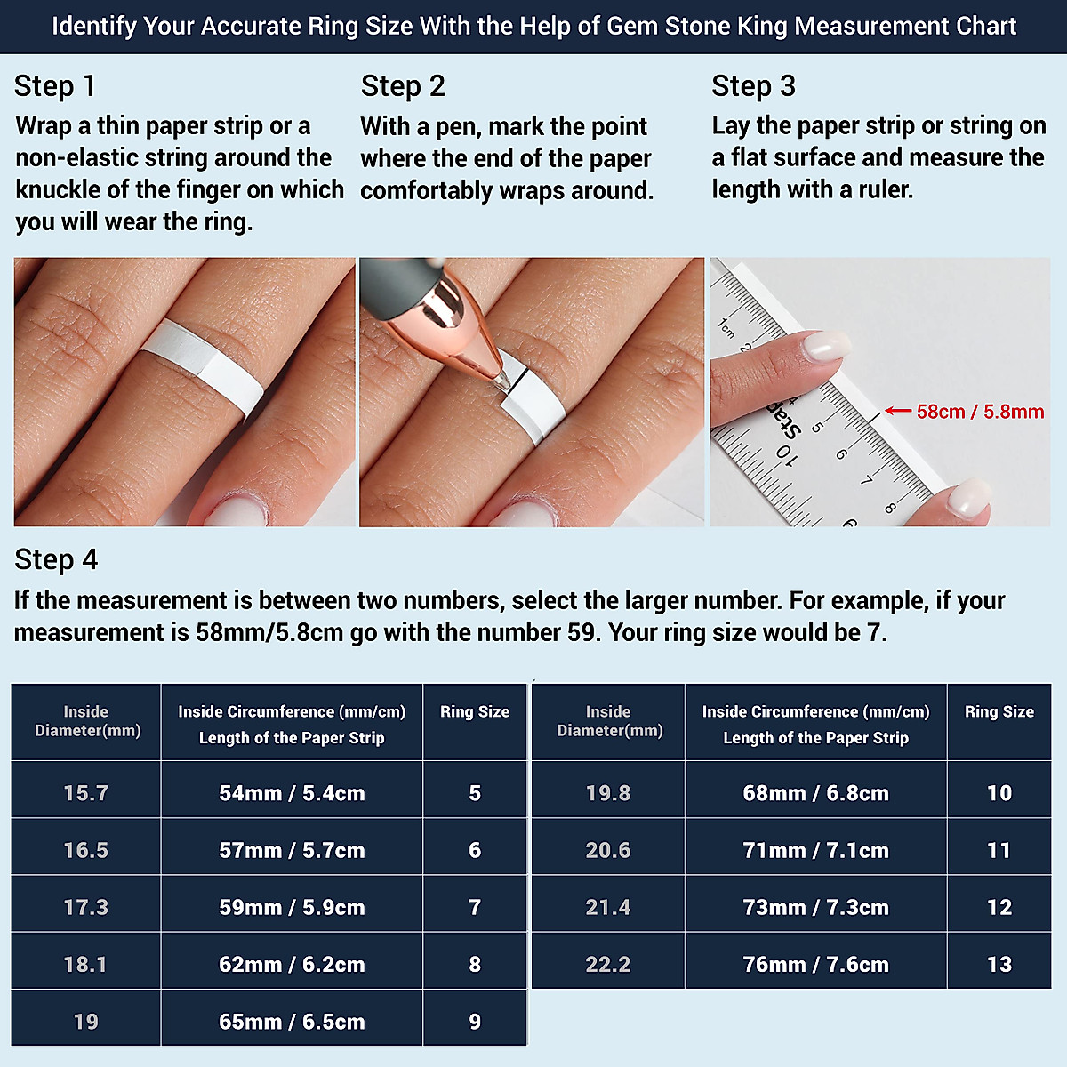 925 Sterling Silver and 10K Yellow Gold Forever Classic Moissanite from Charles & Colvard Women Solitaire Ring (0.58 Cttw, Emerald Cut 6X4MM, Available in size 5, 6, 7, 8, 9)