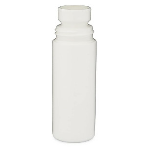 Natural Farms 6 Pack - 3 oz - White HDPE Plastic Roll On Bottle - Non Refillable - Includes: Bottle, Cap and Ball
